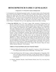 WELLS FAMILY GENEALOGY