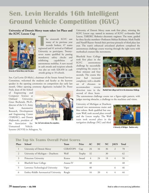 1 - Intelligent Ground Vehicle Competition