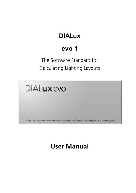 Dialux Evo Outdoor Lighting Calculation Shelly Lighting