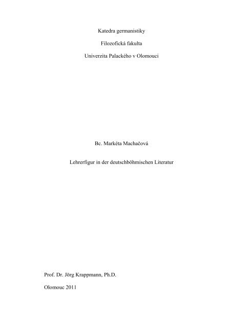 Robert Saudek: Eine Gymnasiasten Tragödie - Theses