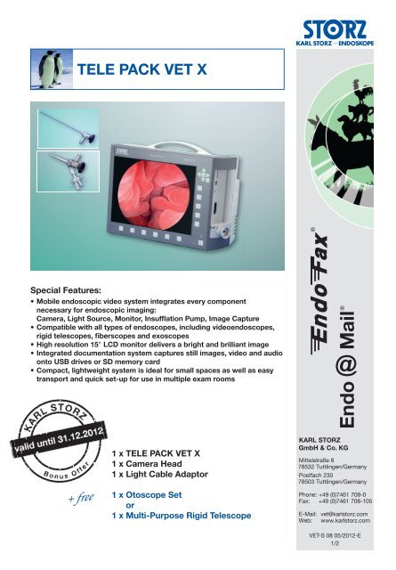 TELE PACK VET X - Karl Storz