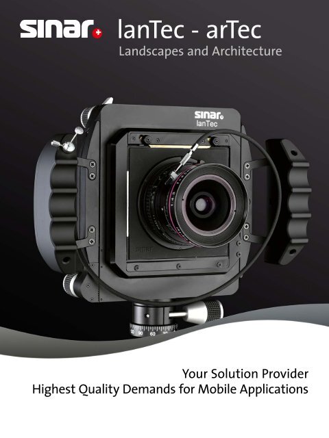 lanTec - arTec - Sinar Photography