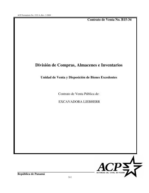 División de Compras, Almacenes e Inventarios - Panama Canal