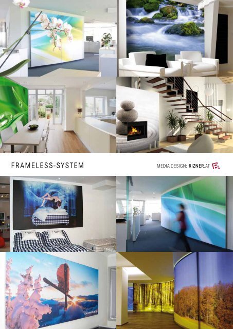 Frameless-system