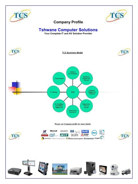 Company Profile - Tshwane Computer Solutions