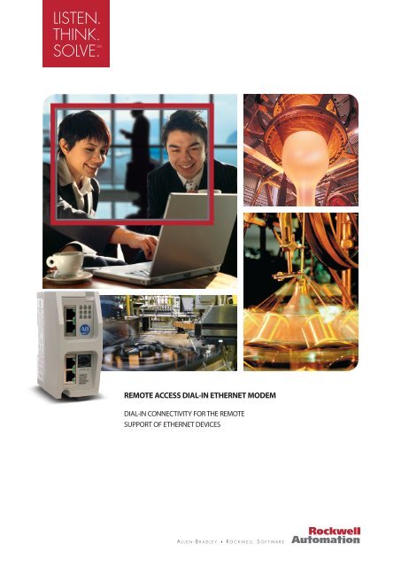 REMOTE ACCESS DIAL-IN ETHERNET MODEM - Rockwell ...