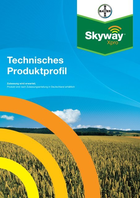 Skyway Xpro Technisches Produktprofil (PDF 1,3 MB - Fungizide