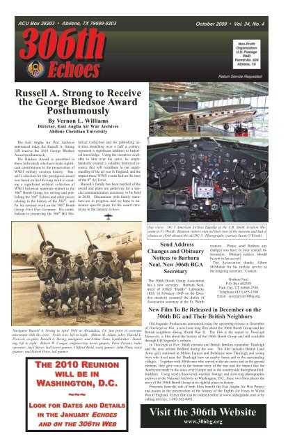 Visit the 306th Website - 306th Bomb Group
