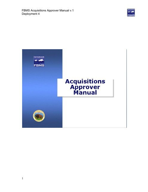 FBMS Acquistions Approver v.1.0