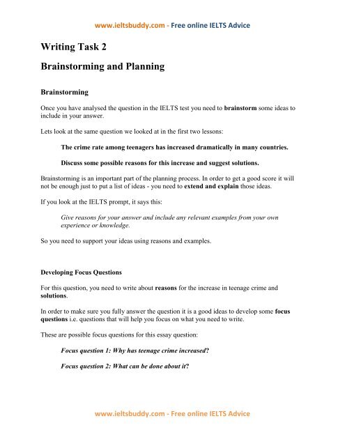 Latest Ielts Writing Task 2 Topics 2021 - Infoupdate.org