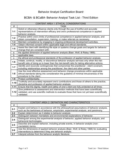 Bacb 3rd Edition Task List Crmlasem