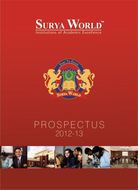Surya World Prospectus 2012 - Engineering Colleges in India