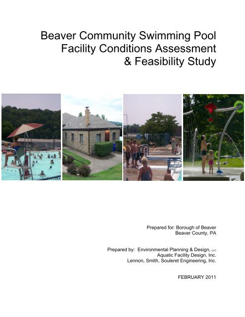 Beaver Community Swimming Pool Feasibility Study - Pennsylvania ...