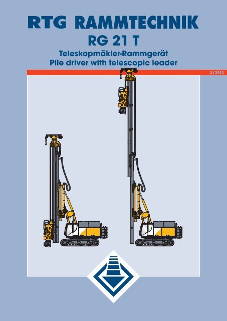 RG 21 T - RTG Rammtechnik GmbH