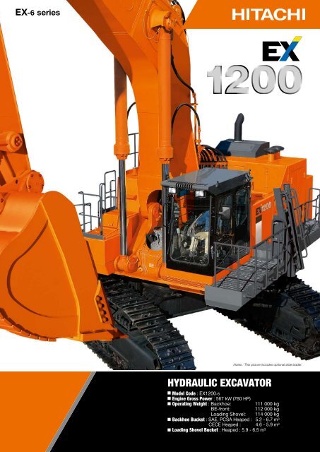 EX1200-6 - Hitachi Construction Machinery