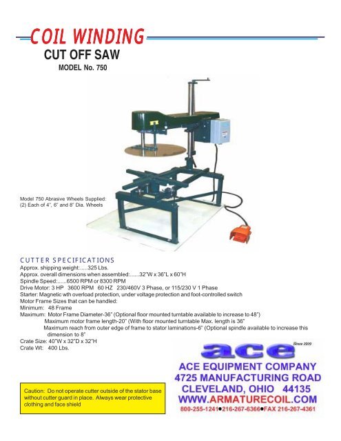 Ace Coil Winding Machine