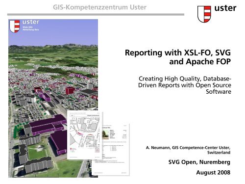 Reporting with XSL-FO, SVG and Apache FOP - SVG Open