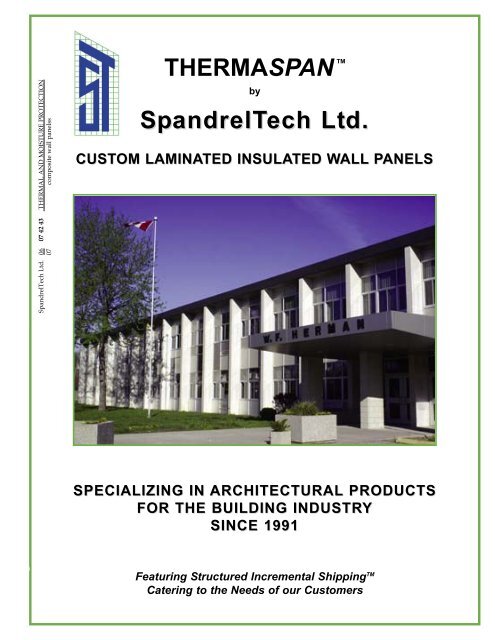 Thermaspan - Reed Construction Data