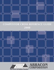 Competitive Cross Reference