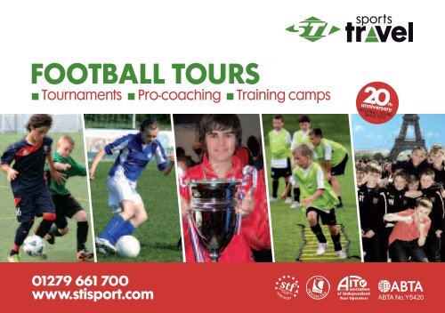 Download our Football Tours and Tournaments brochure