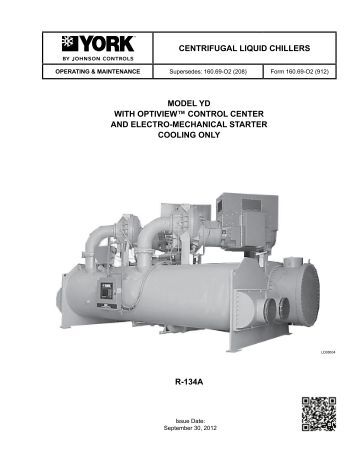 YVAA Style A Air-Cooled Screw Liquid Chillers ... - Johnson Controls