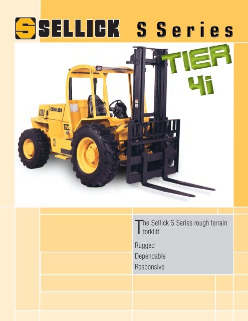 S Series - Sellick Equipment Limited