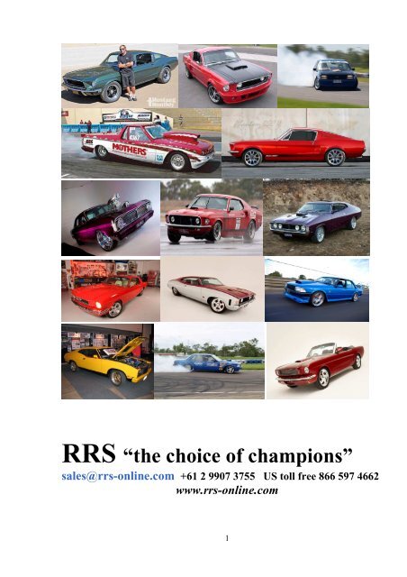 2012 RRS Catalogue