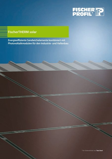 FischerTHERM solar - Fischer Profil | Elemente fürs Bauen