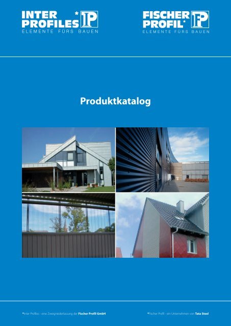 Produktkatalog - Fischer Profil | Elemente fürs Bauen