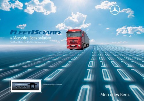 A Mercedes-Benz solution - Daimler FleetBoard GmbH