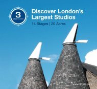 Film Studio In London. - 3 Mills Studios
