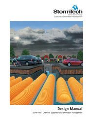 SC-740™ Chamber Design Manual - StormTech