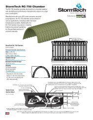 SC-740™ Chamber Information Sheet - StormTech