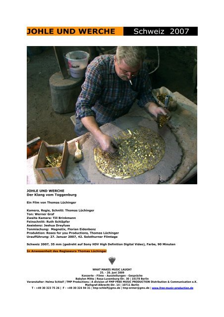 Johle und Werche - FMP Free Music Production