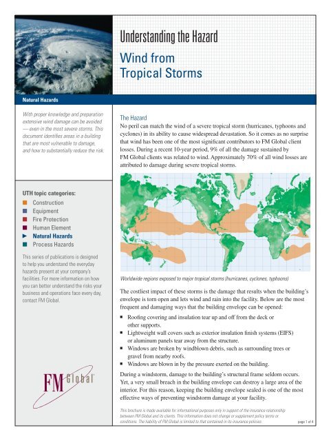 Understanding the Hazard - FM Global