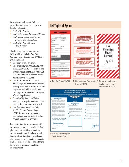 Managing Fire Protection System Impairment - FM Global