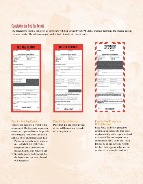 Managing Fire Protection System Impairment - FM Global