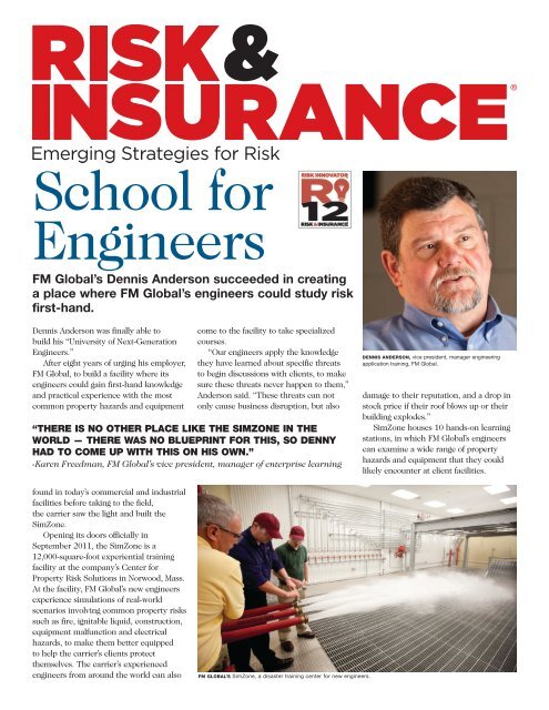 FM Global's SimZone creates place where engineers can