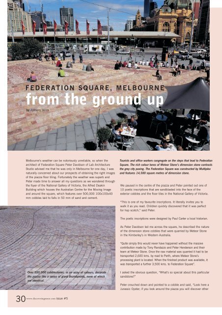 federation square, melbourne - Infotile