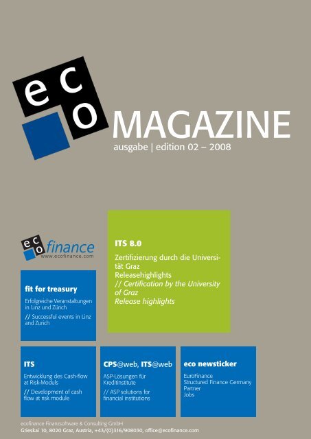 ITS - Ecofinance Finanzsoftware & Consulting GmbH