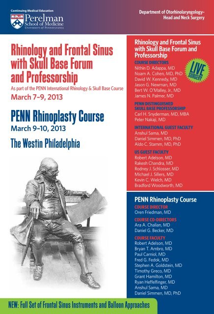 Brochure (pdf) - Penn Medicine - University of Pennsylvania