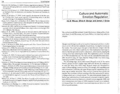 Culture and Automatic Emotion Regulation - Stanford ...