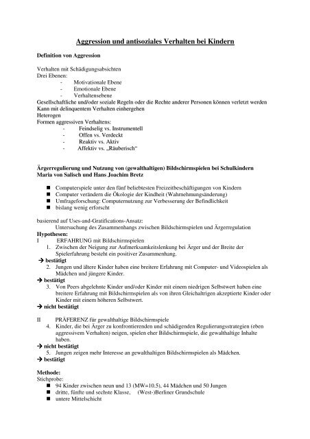 Antisoziales Verhalten Bei Kindern Ist Borderline Eine Antisoziale