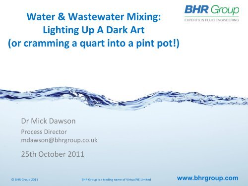 Lighting Up A Dark - BHR Group