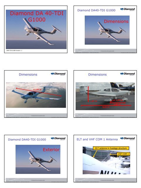 Diamond DA 40-TDI G1000