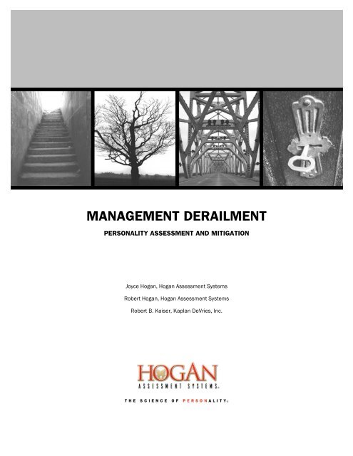 MANAGEMENT DERAILMENT - Hogan Assessment Systems