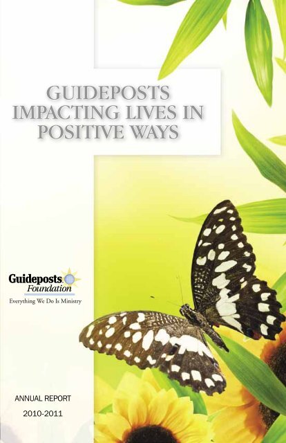 guideposts impacting lives in positive ways - Guideposts Foundation