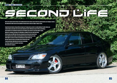 Lexus IS 200 Sport Tuning Maximum - Jacatu