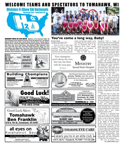 Good Luck! - Tomahawk Leader