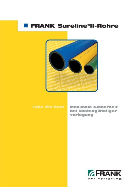 Prospekt Sureline - Frank GmbH